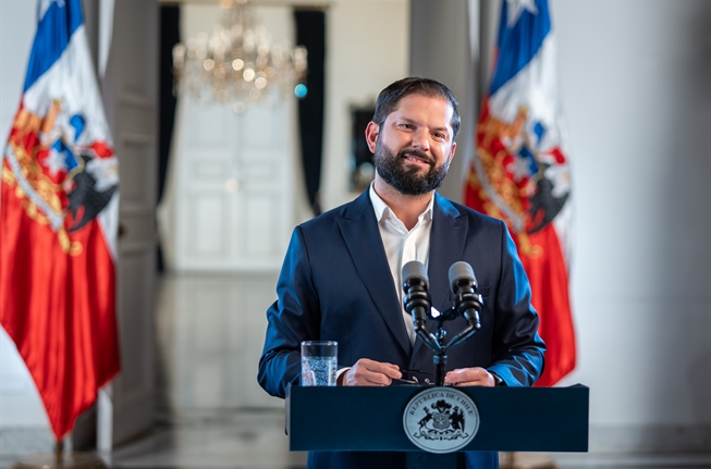 Presidente Boric "esta reforma previsional le hace bien al alma de ...