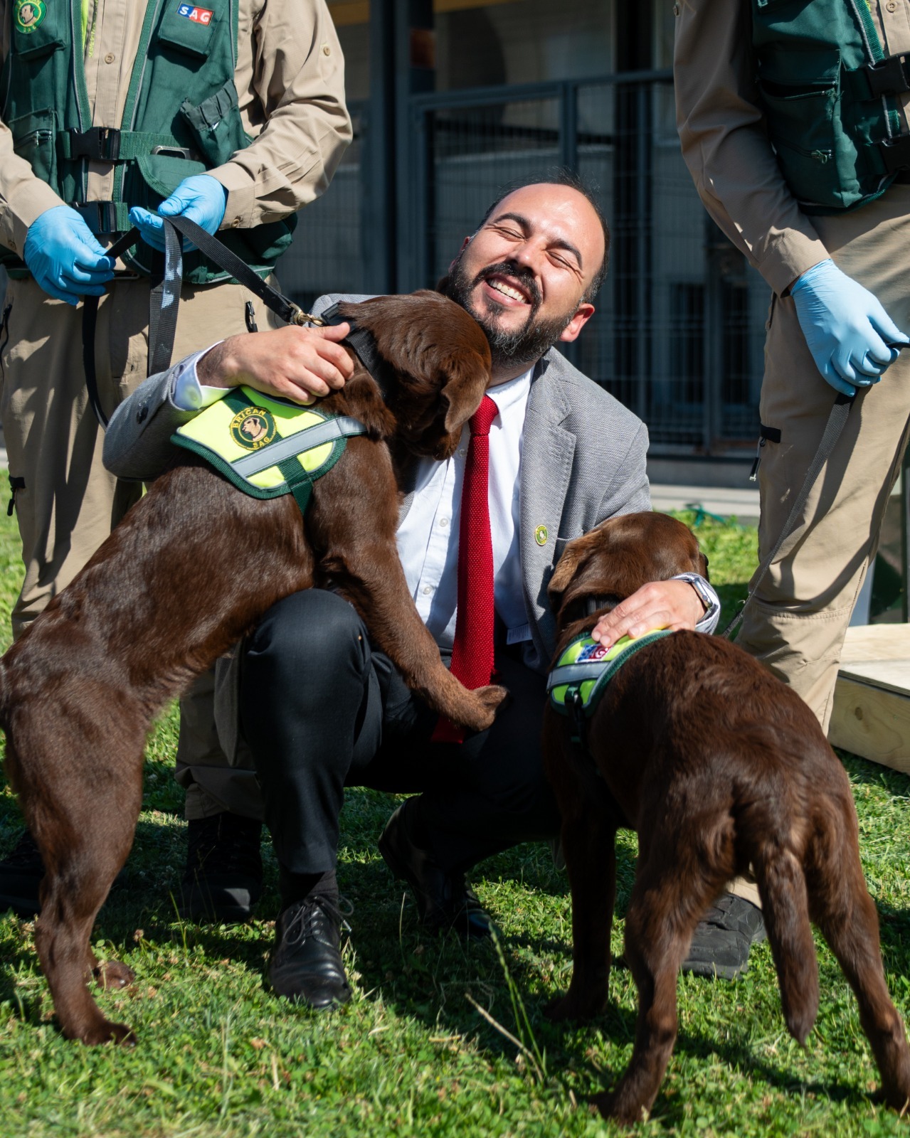 Brigada Canina del SAG celebra 20 años protegiendo la frontera y la ...